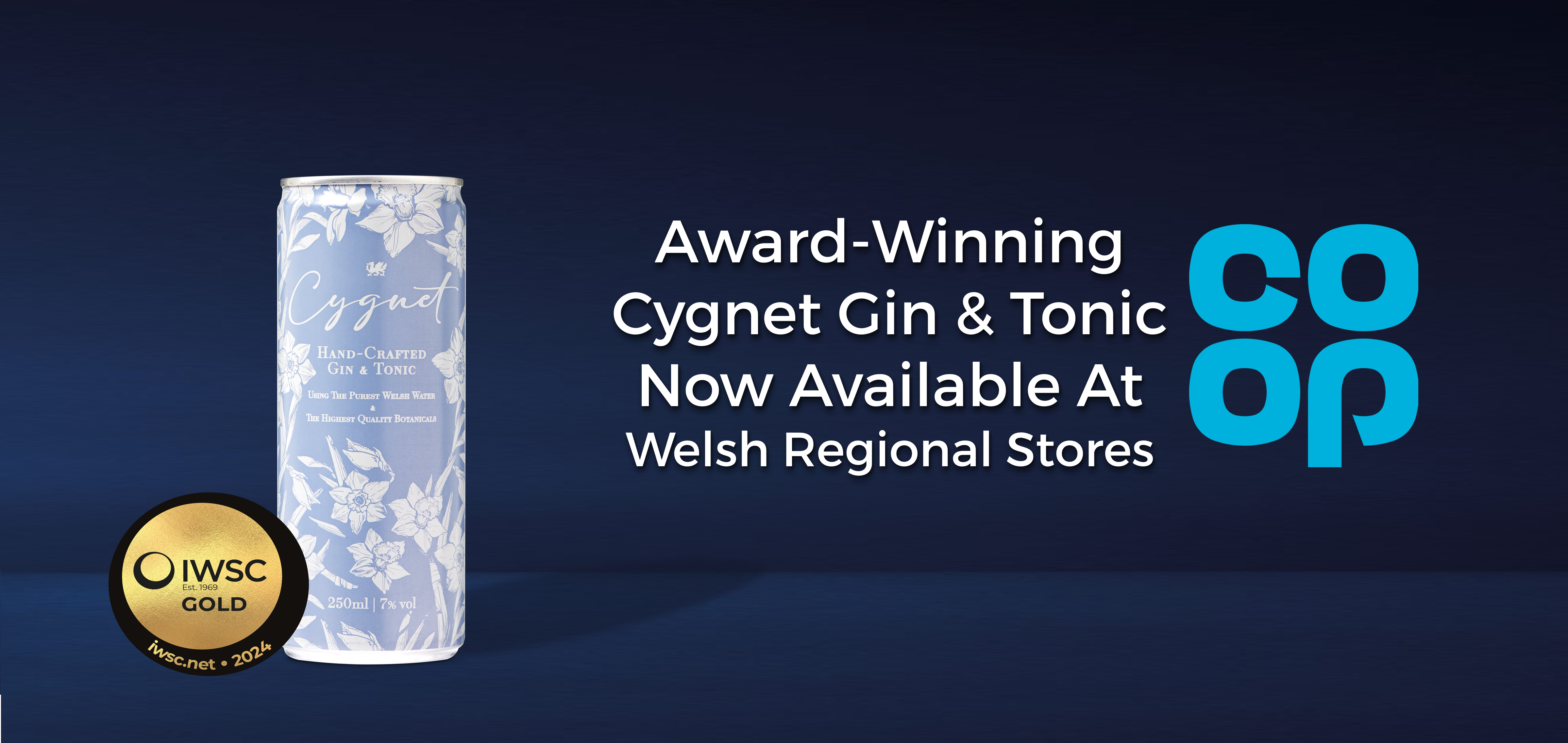 Award Winning Cygnet G&T Now Available in Co-Op – Cygnet Distillery