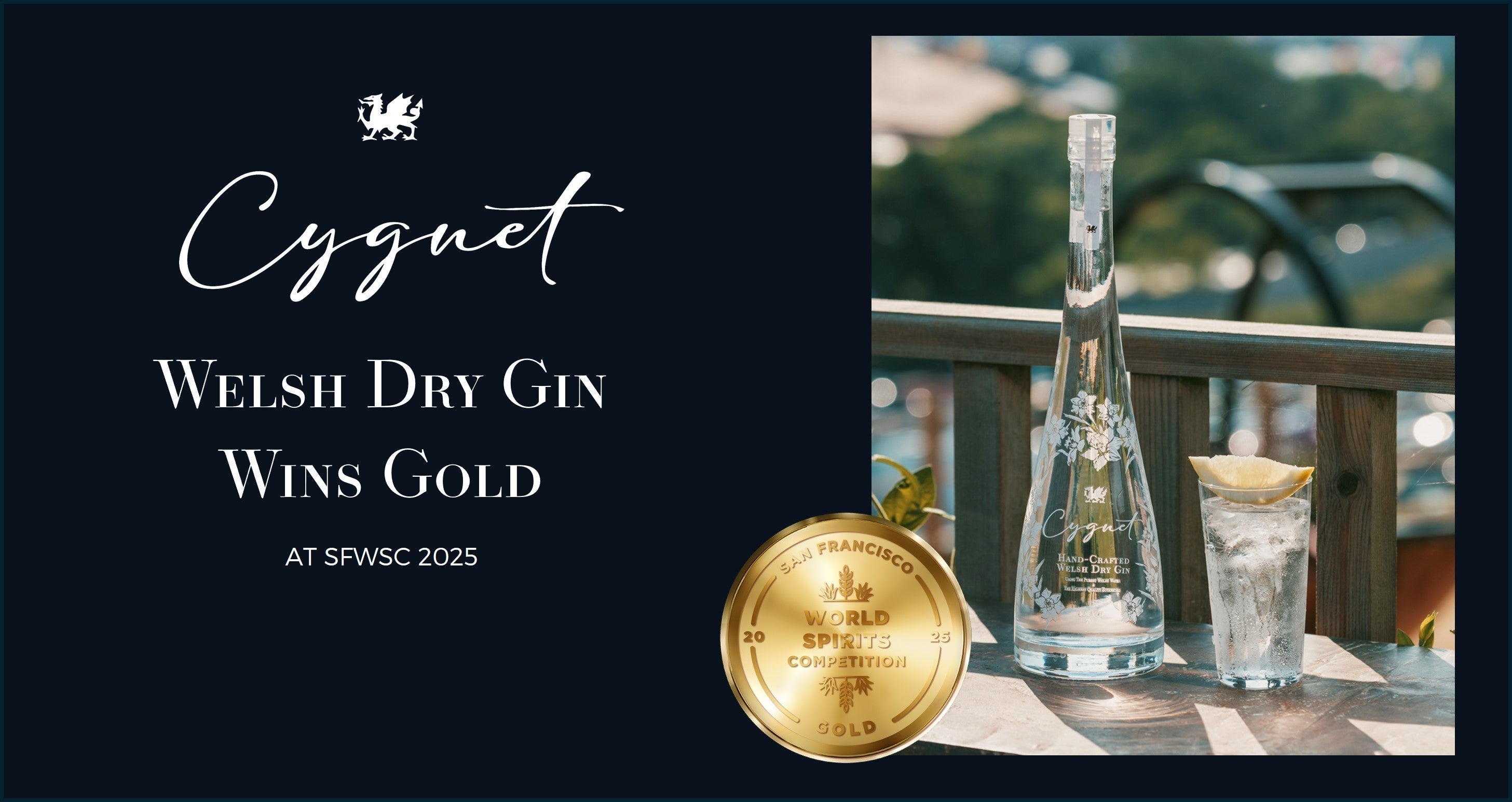 Cygnet Secures Another Gold Award For Cygnet Welsh Dry Gin – Cygnet ...
