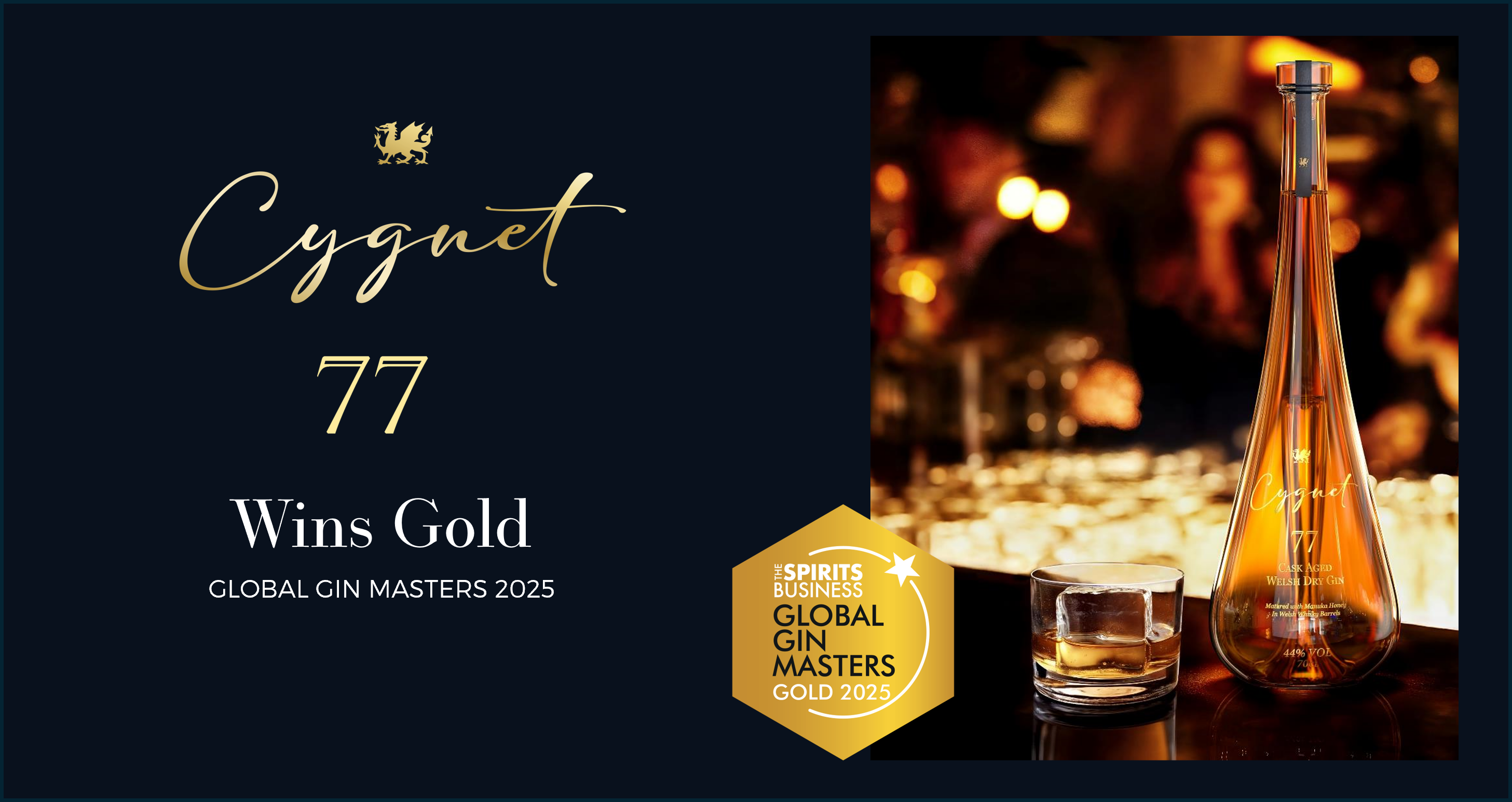 Cygnet 77 has been awarded a Master at The Spirits Business Global Lux ...